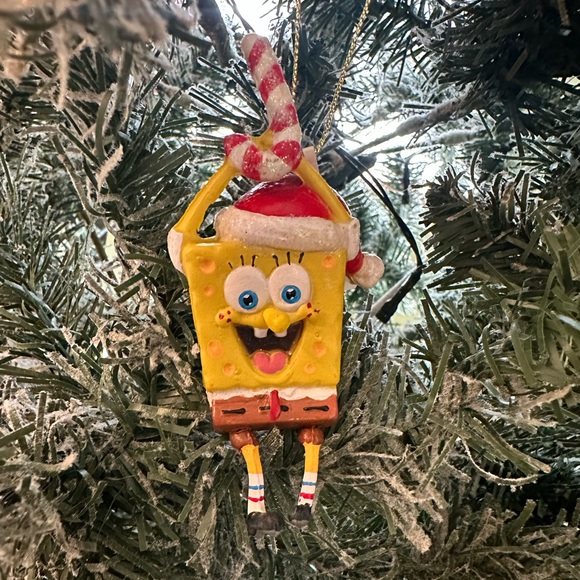 Kurt Adler | Holiday | Spongebob Square Pants Kurt Adler Candy Cane ...